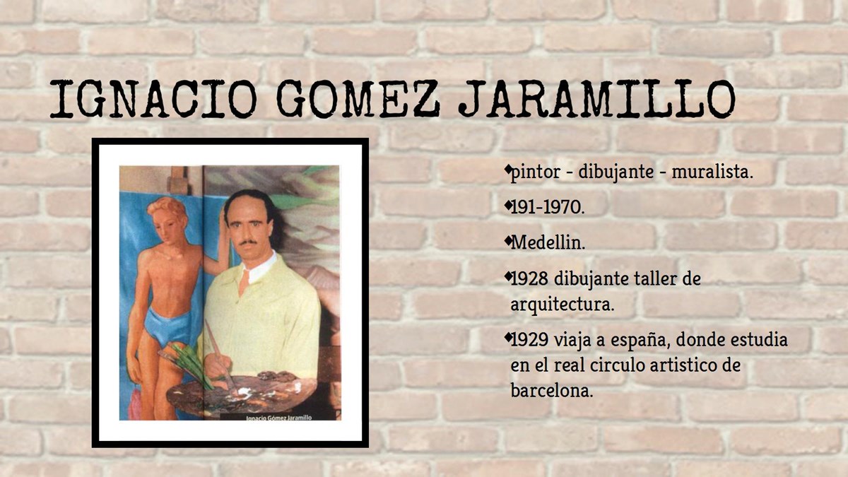 Ignacio Gómez Jaramillo Pintor Escritor 1910-1970 | Club Brelán