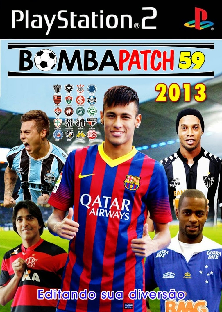 Cabeça Teca: Bomba patch - pes 2013 - ps2