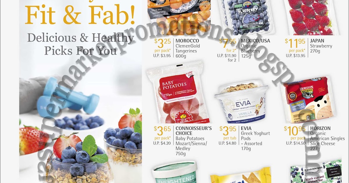 NTUC FairPrice Finest Healthy Picks 28 March - 10 April 2019 ...