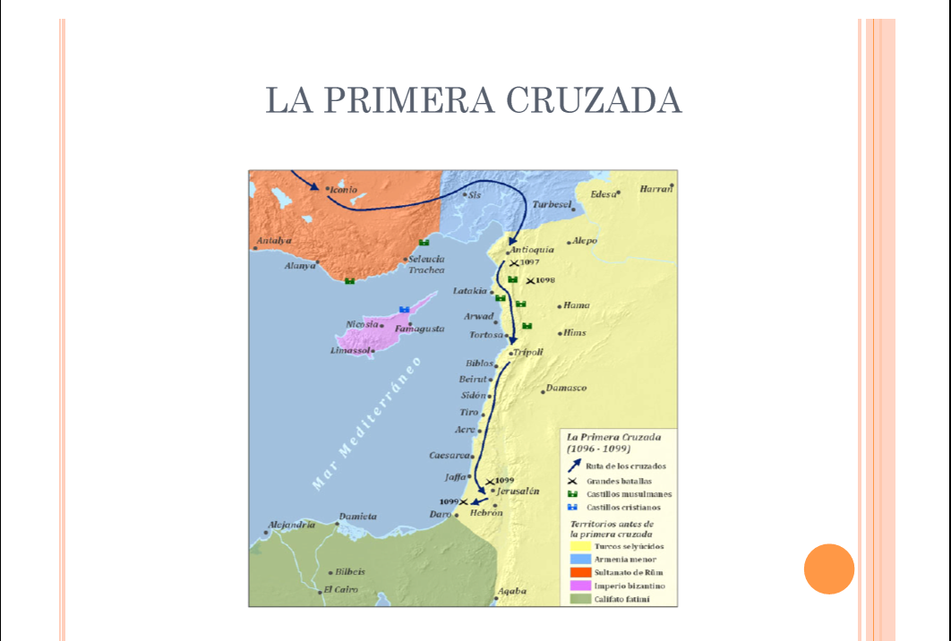 Caminando por la historia: La primera cruzada y sus consecuencias
