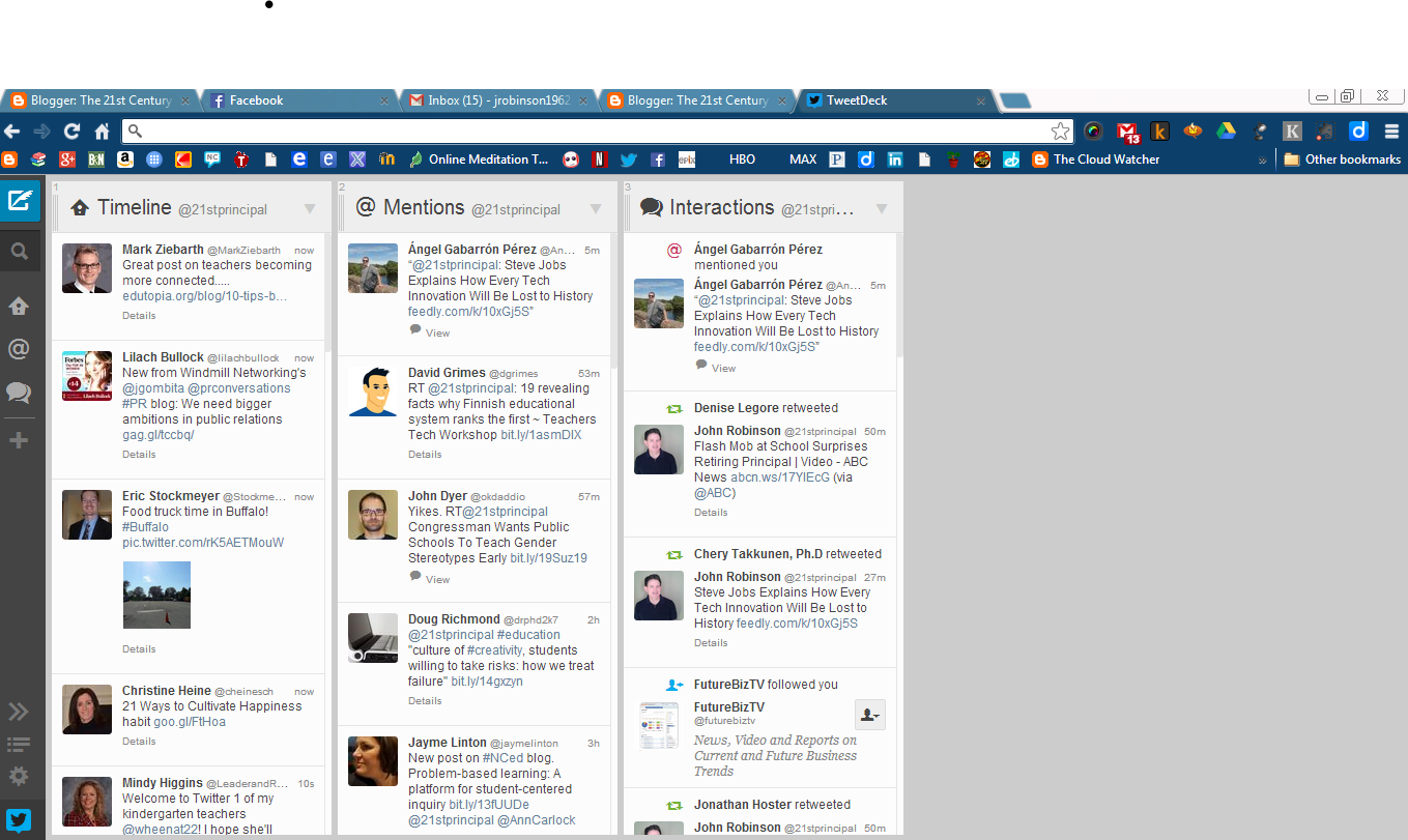 The 21st Century Principal: Make Your Chrome TweetDeck App Operate as a ...