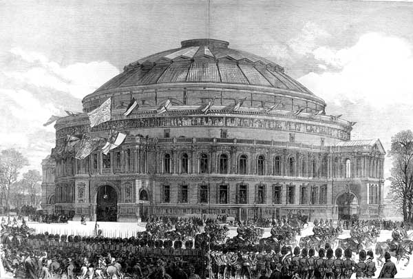 Stalking the Belle Époque: Building of the Week: Royal Albert Hall, 1871