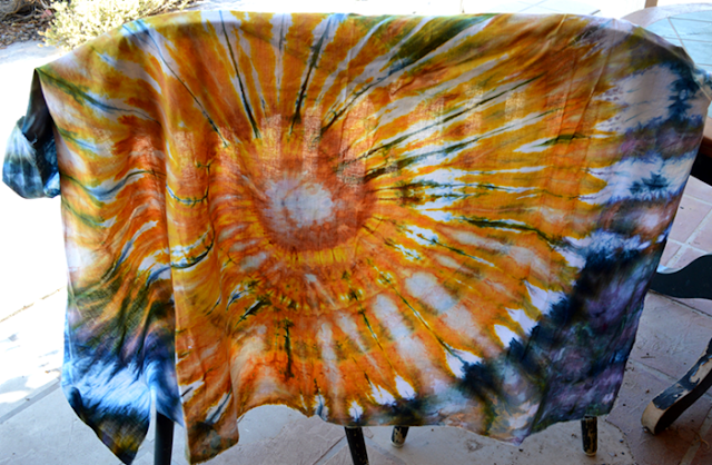 Art Threads: Sunflower Dyeing