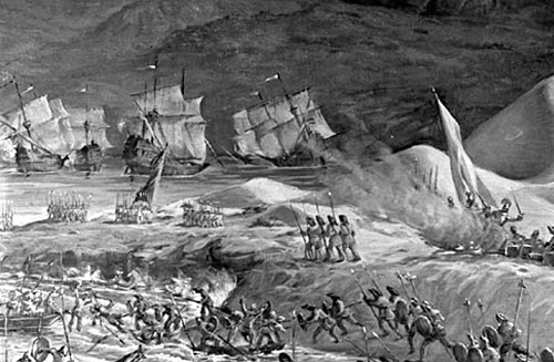 La Gaveta de Aguere: ATAQUES A LA GHUMARA: 1599- 1671-1744.