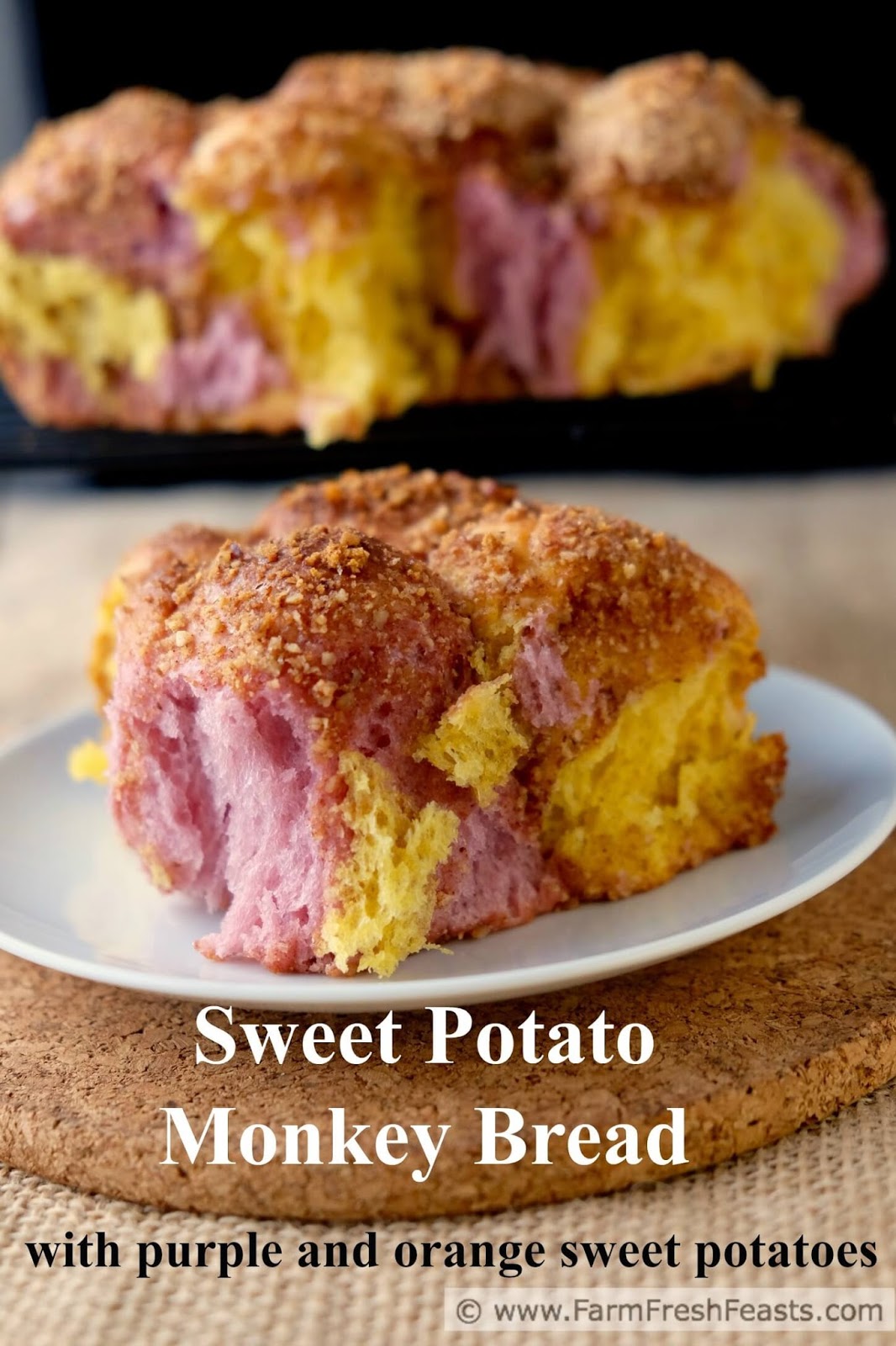 Farm Fresh Feasts: Overnight Sweet Potato Pecan Monkey Bread