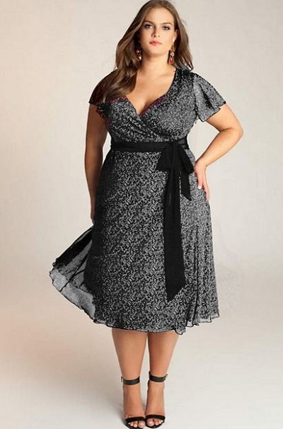 7 Models Clothes For fat people to look Slim