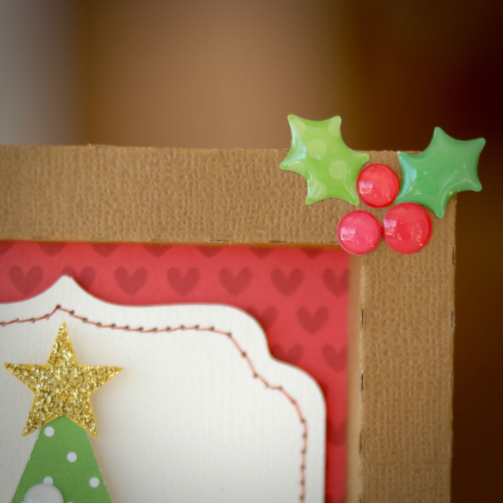 Court's Crafts: 3d Frame Decor Christmas Tree