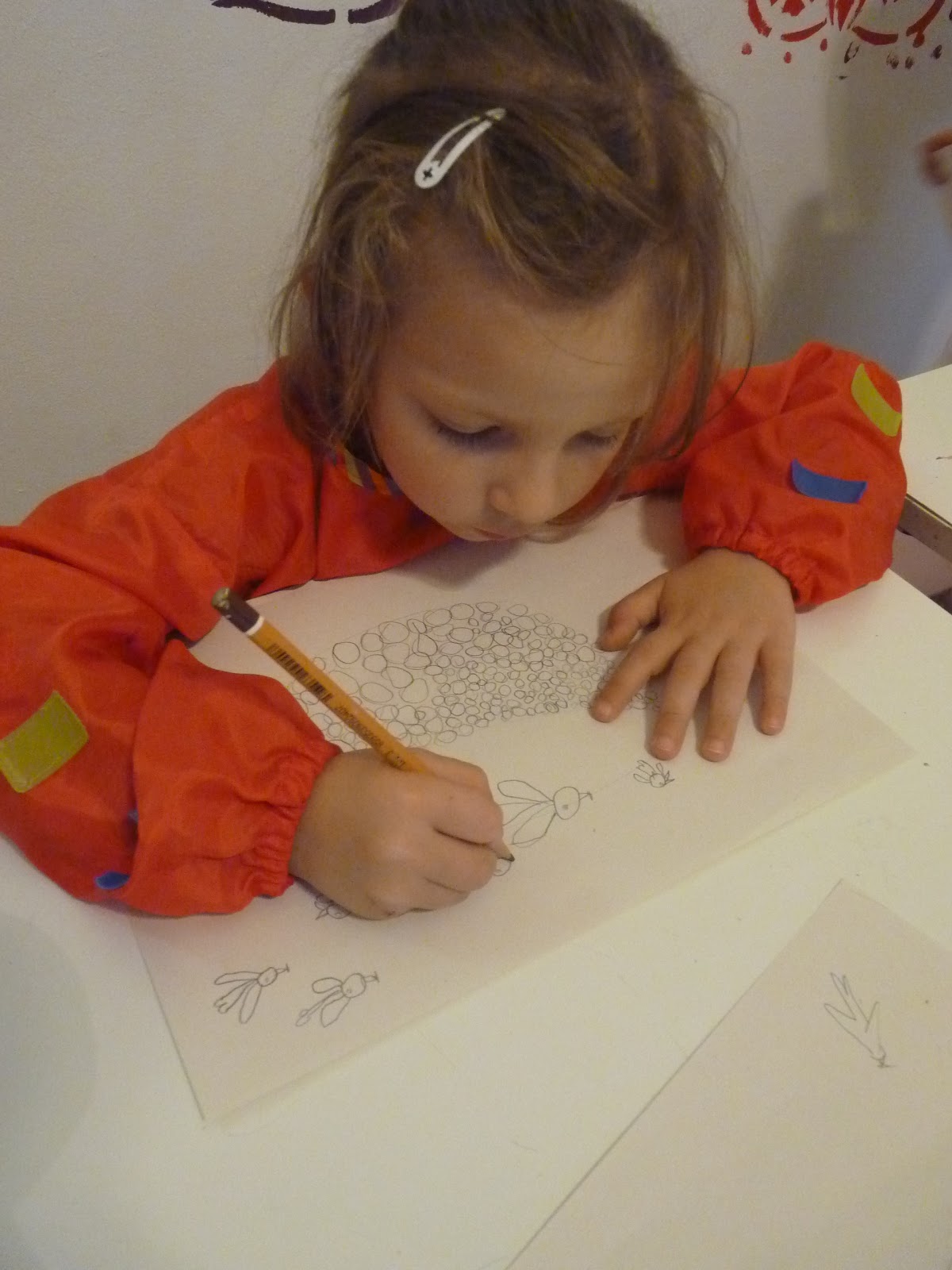 copii creativi: Cuib de rândunică - modelaj