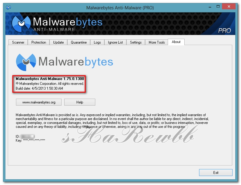 Malwarebytes anti malware pro v1 70 0 1100 with serial : perforsdu