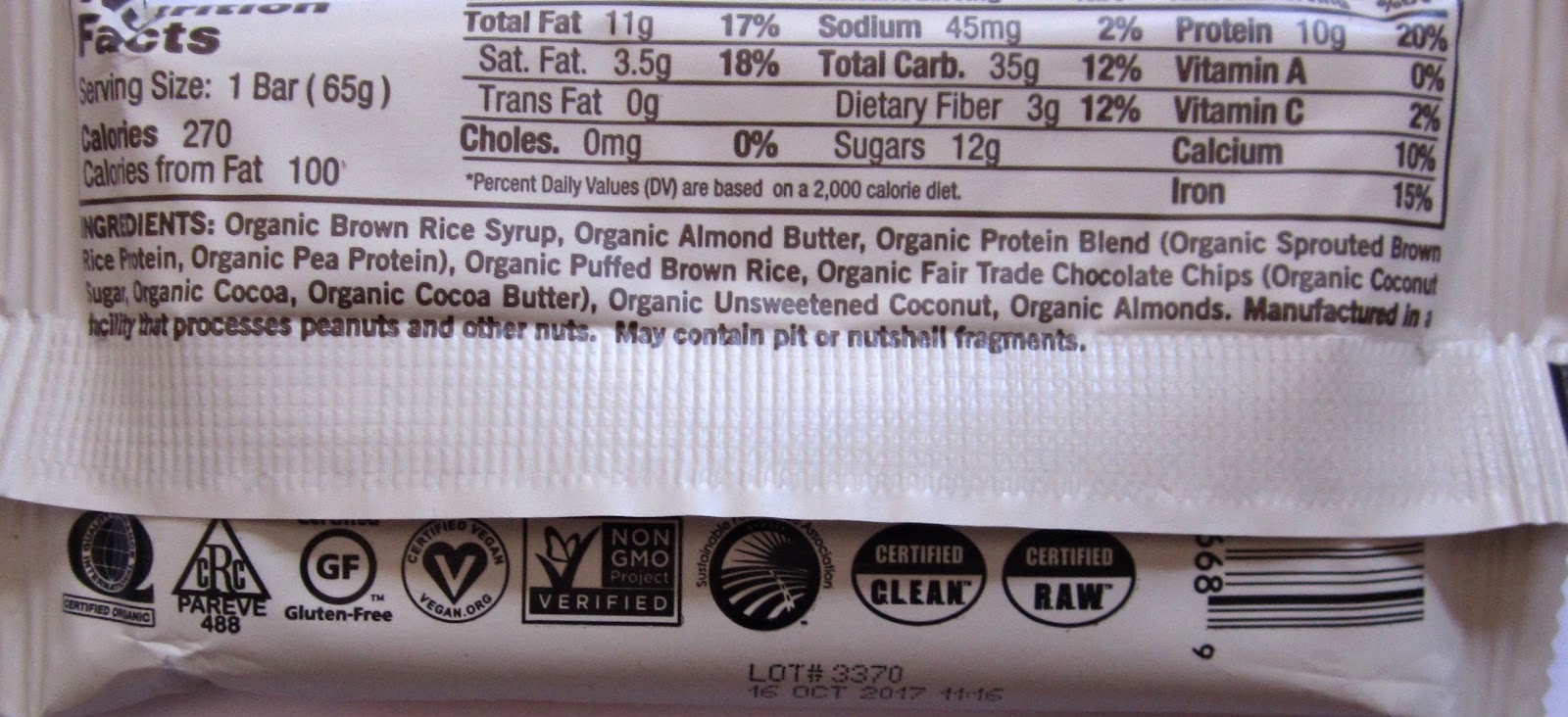 Health Food or Junk Food: Go Macro Bars