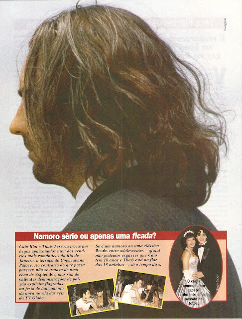 revista amiga & novelas: ESPLENDOR - REDE GLOBO - 2000