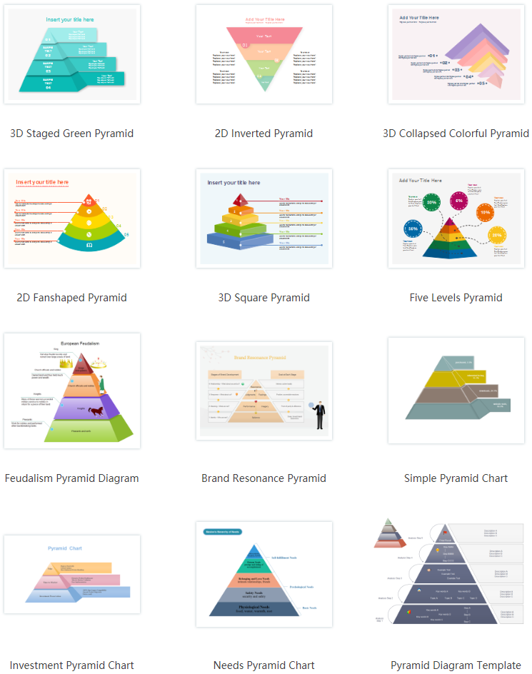 Top 24 Free Pyramid Diagram Templates for Word, PowerPoint, PDF