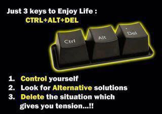 Control Alt Delete technology funny photos pics ~ Only 4 Funny