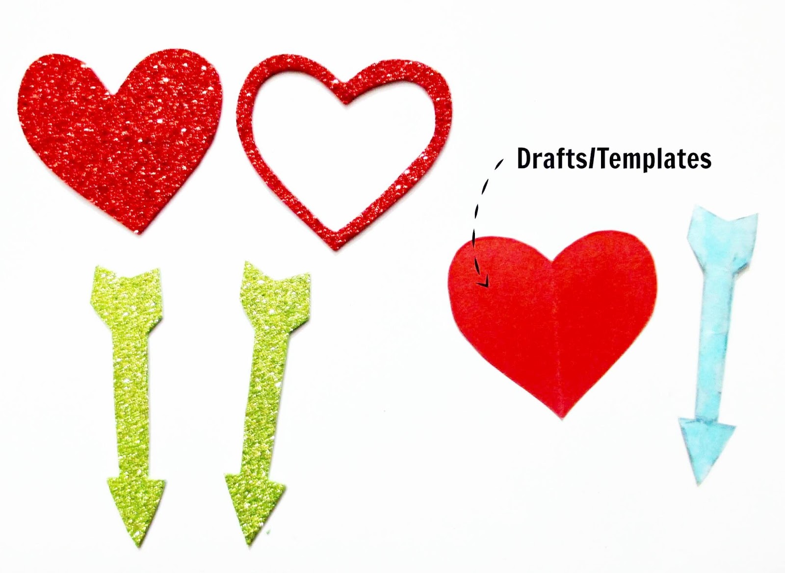 Diary of Seresha: DIY: Heart Cut Outs (make these in 2 simple steps)