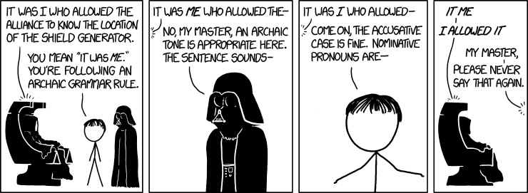 XKCD Isn't Funny: XKCD Isn't Funny - #1769 - Never Seen Star Wars ...