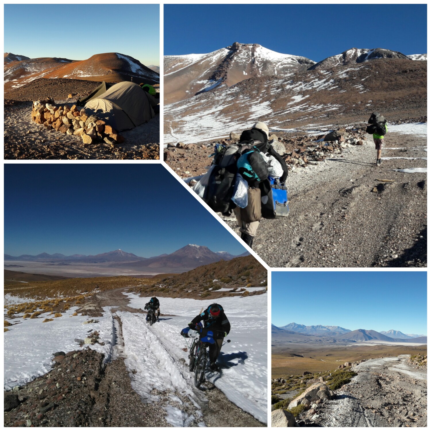Chili : Volcan Aucanquilcha 6176m ~ Cyril sans feu, ni lieu