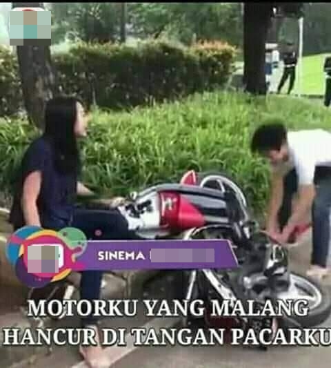 9 Meme Lucu 'Pria Rusak Motor' Ini Kocaknya Bikin Iba - Lucu.ME ...