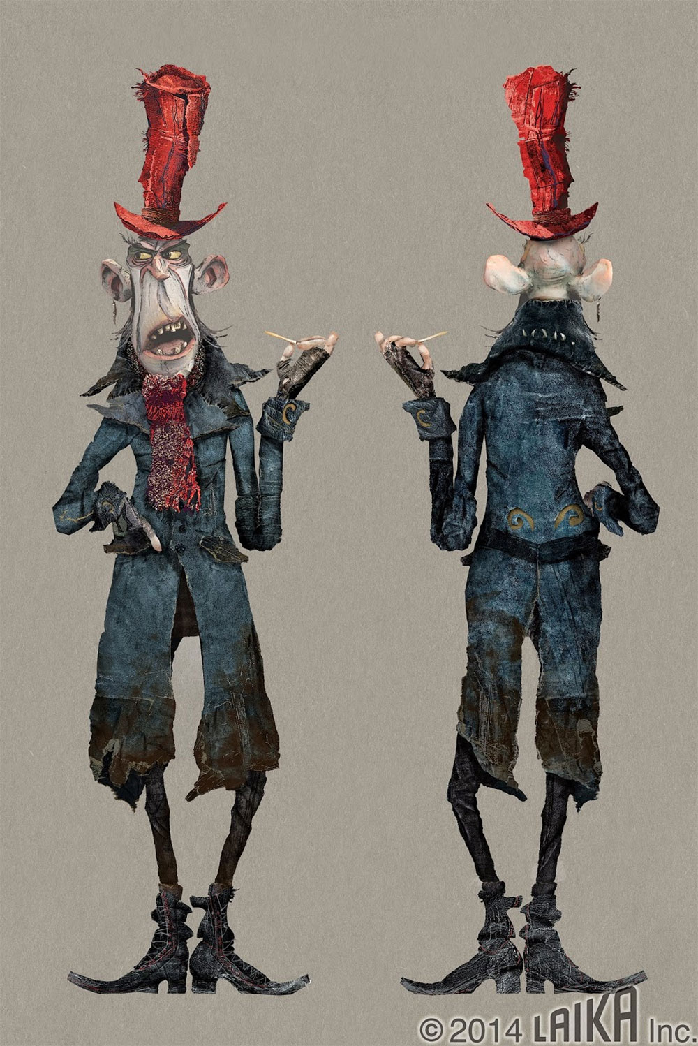 Rail Sea Project: Box Trolls Character Design Concepts