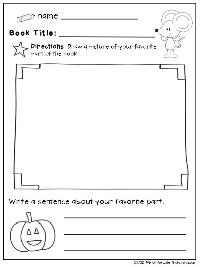 Classroom Freebies Too: HALLOWEEN with a Mouse