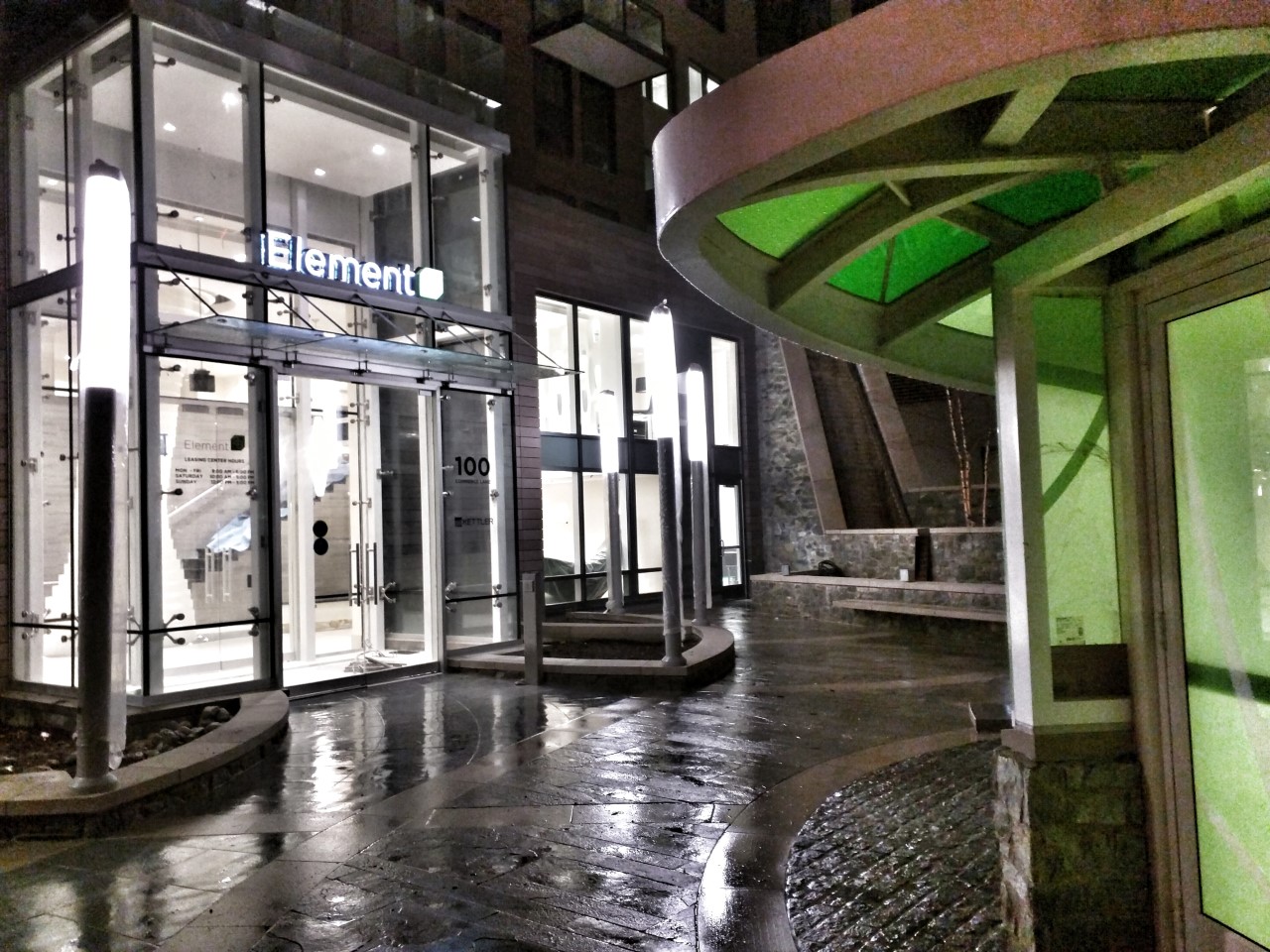 Robert Dyer @ Bethesda Row: Lighted signs installed at Element 28 ...