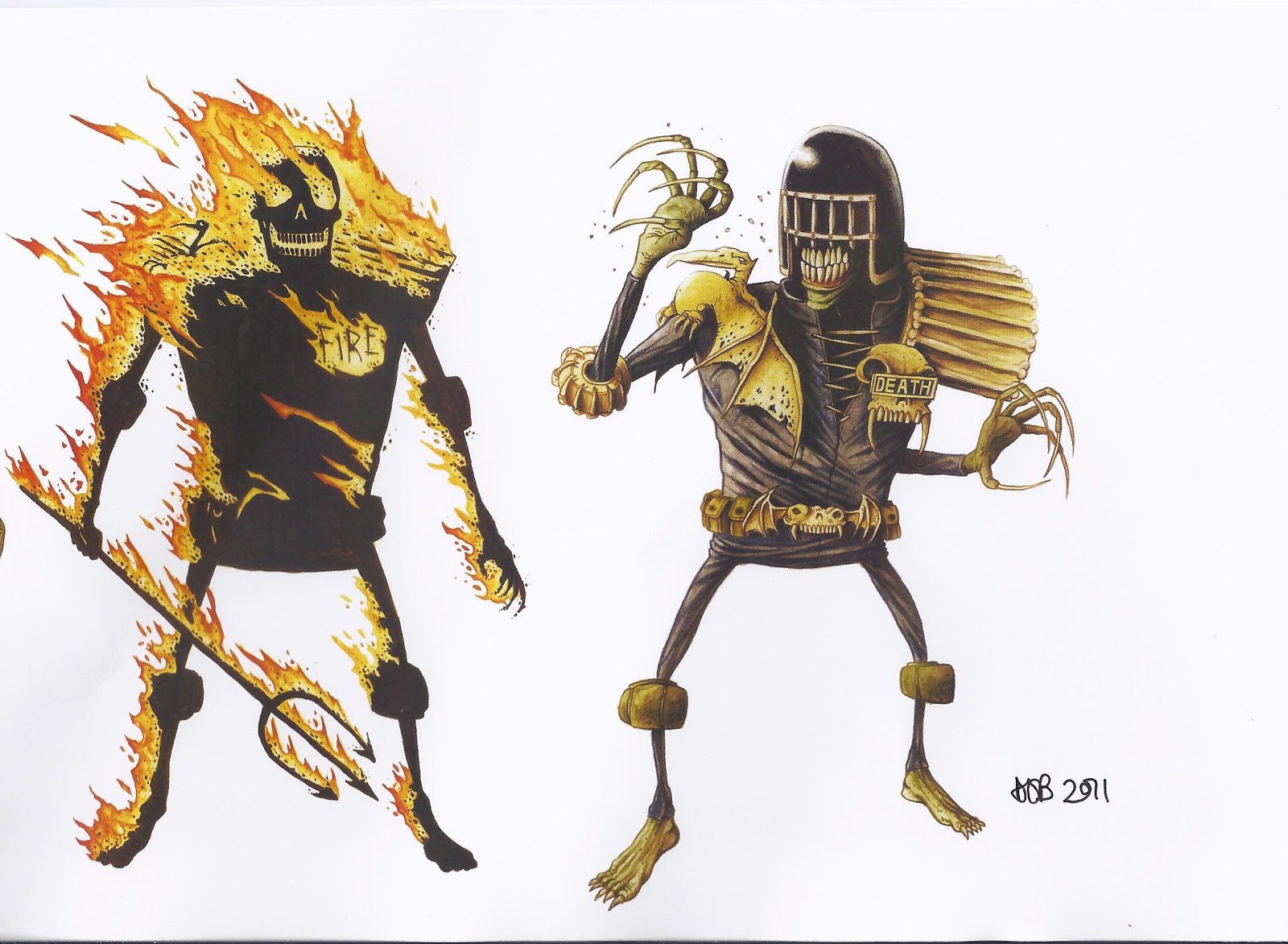 Thank you for your attention: The Dark Judges