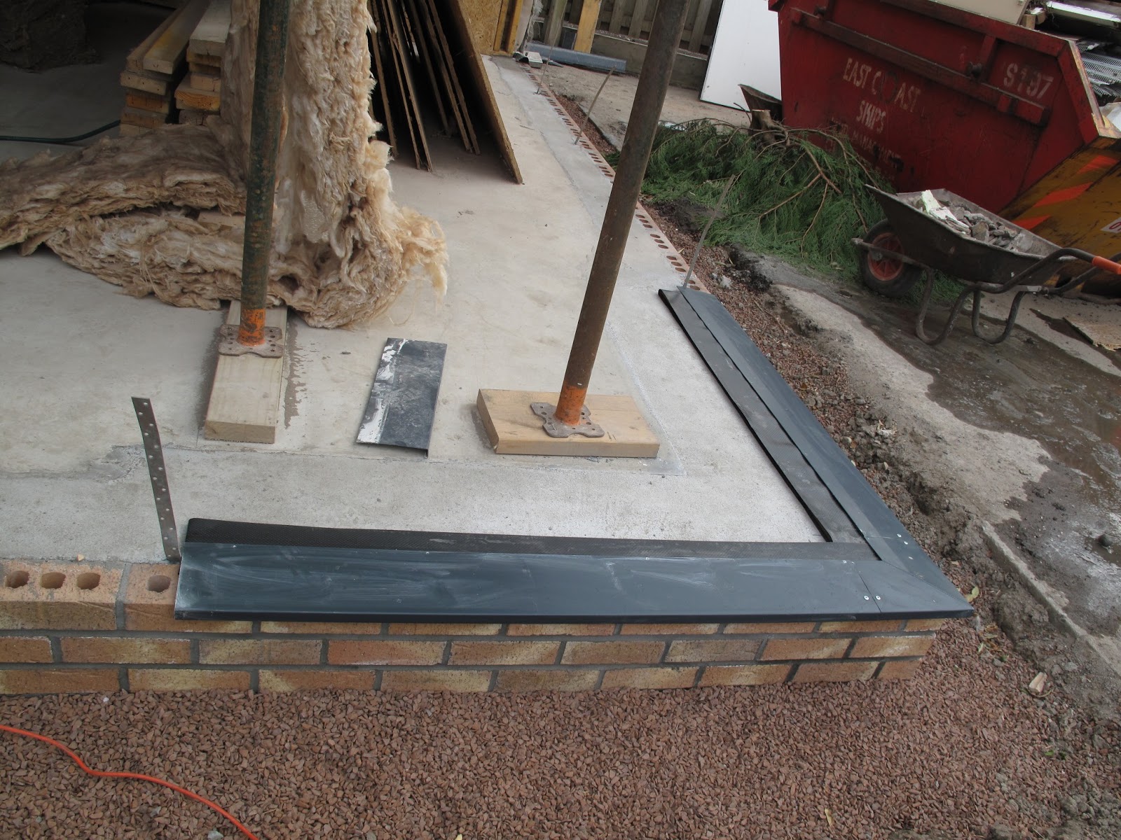 Modest Designs: Brickwork and metal work