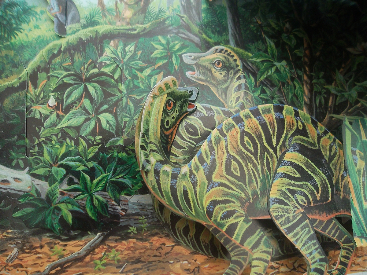 Love in the Time of Chasmosaurs: Vintage Dinosaur Art: Dinosaur Babies