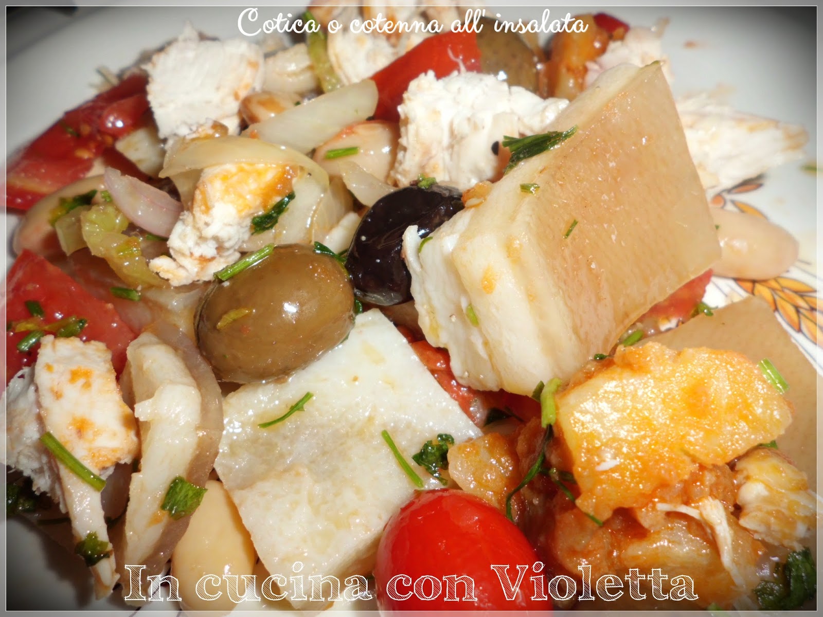 Cotica o cotenna all'insalata