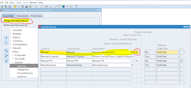 Oracle ERP: Journal Approval Process in R12