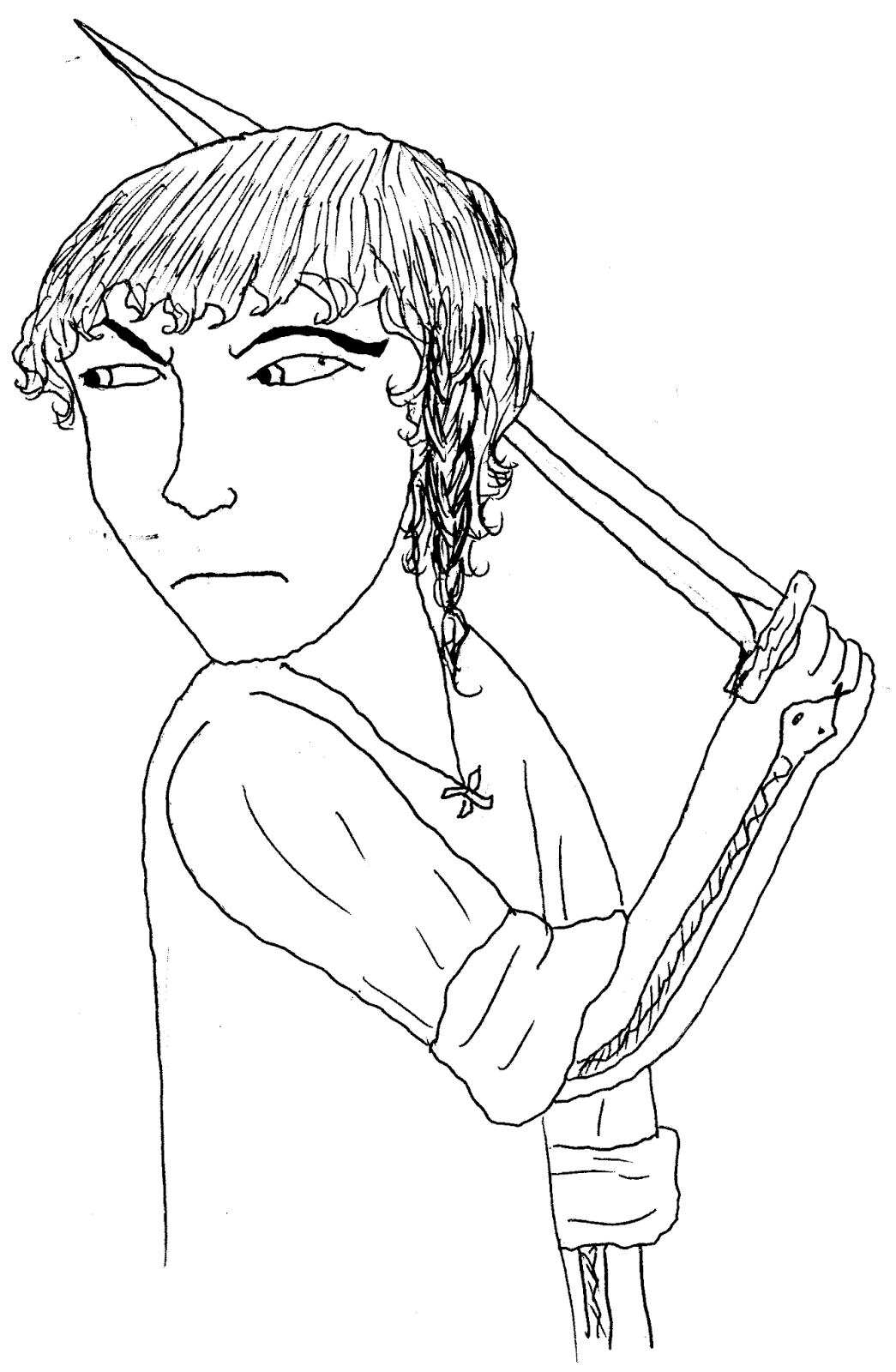 A Catholic Author: "The Disappearance" drawings