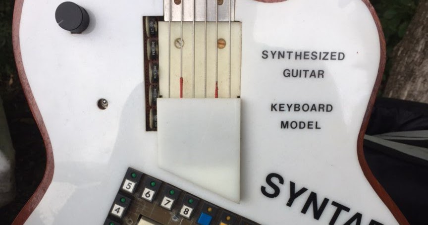MATRIXSYNTH: SYNTAR Synthesized Guitar w/ Build in Mini Keyboard