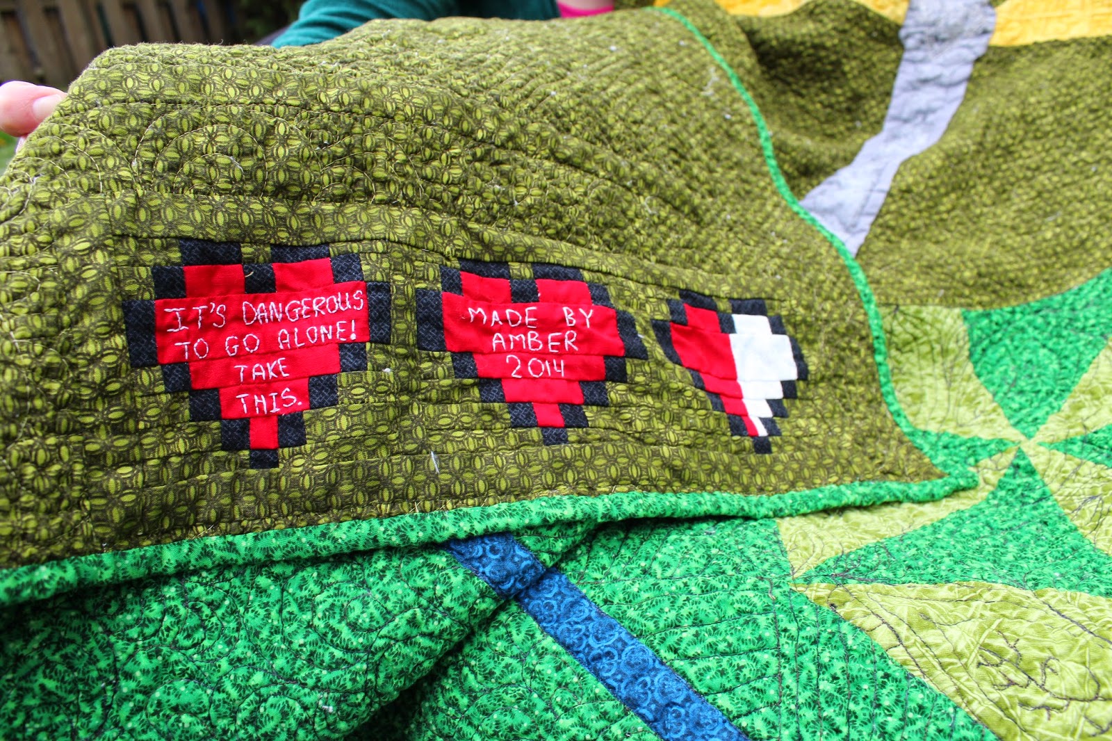 Oh Sew Crafty: Zelda Quilt