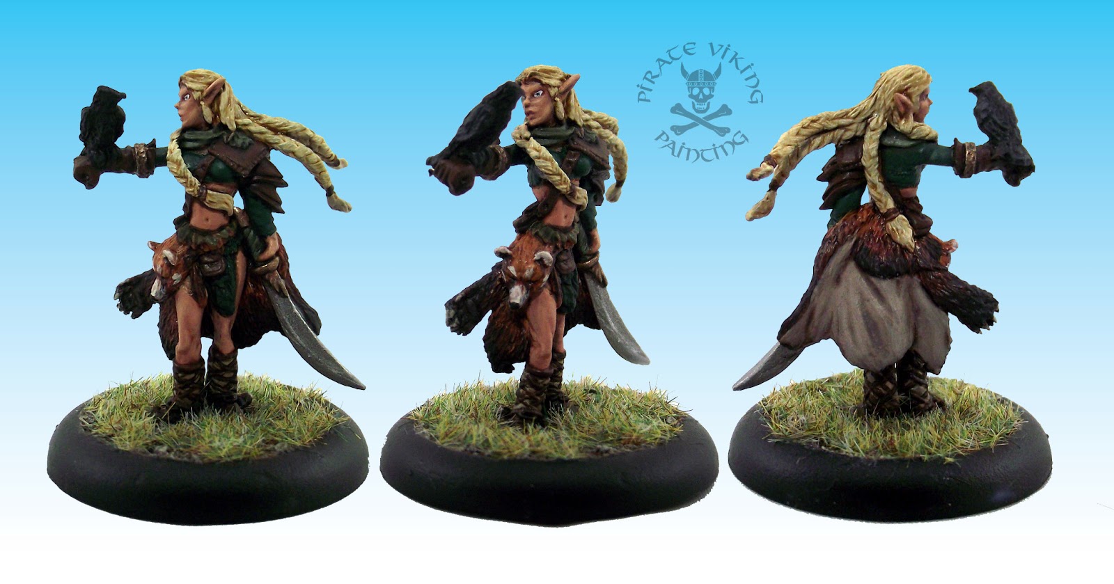 Pirate Viking Painting: Pathfinder Commission (Part Two)