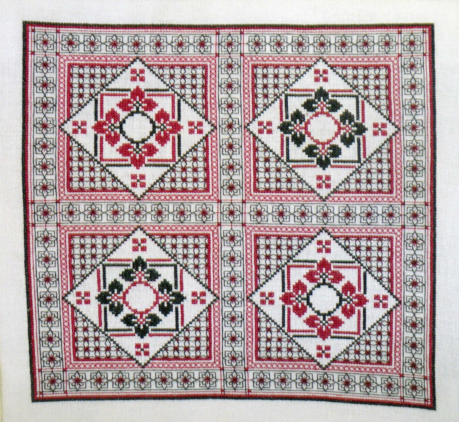 Elizabeth Almond - Blackwork Journey