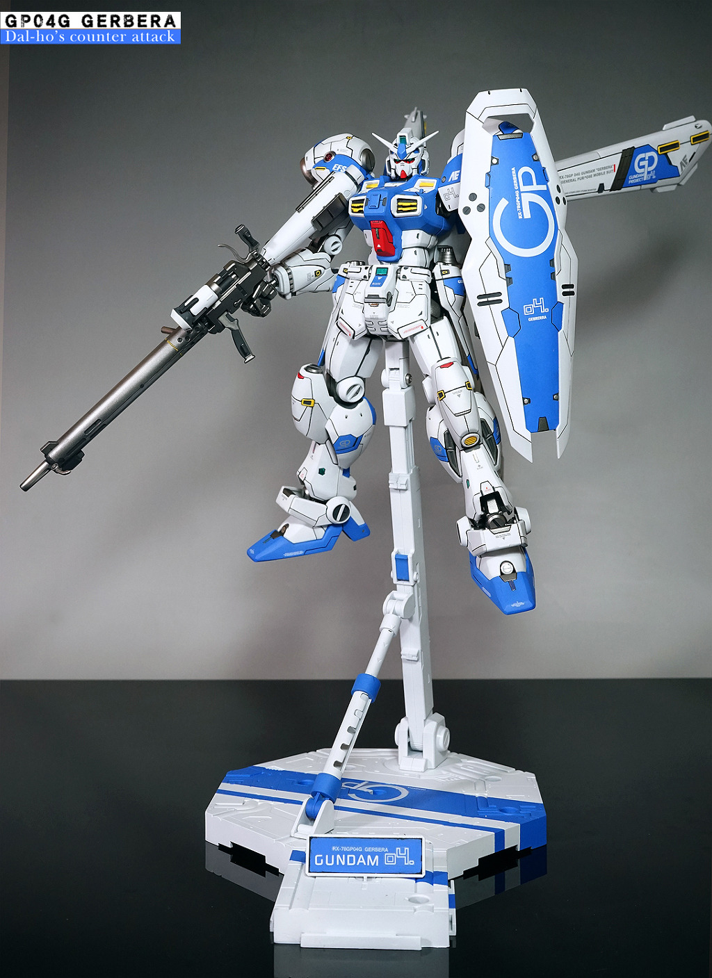 GUNDAM GUY: RE/100 Gundam GP04 Gerbera - Customized Build
