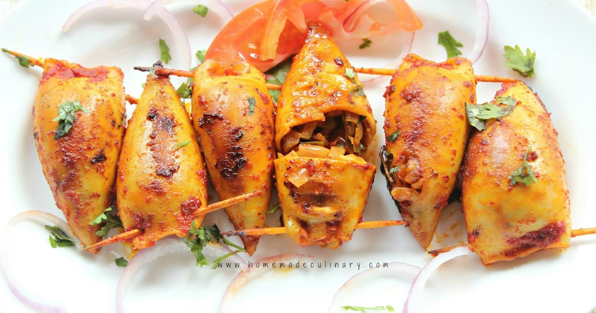 Homemade Culinary: STUFFED SQUID