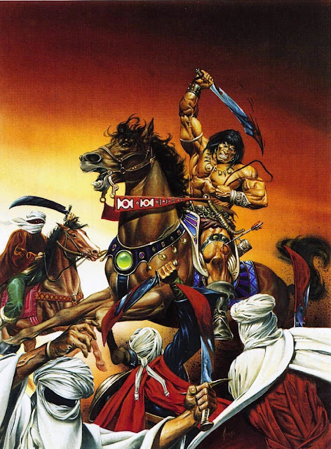 Marvel Comics of the 1980s: 1981 - Anatomy of a Cover - Savage Sword of ...