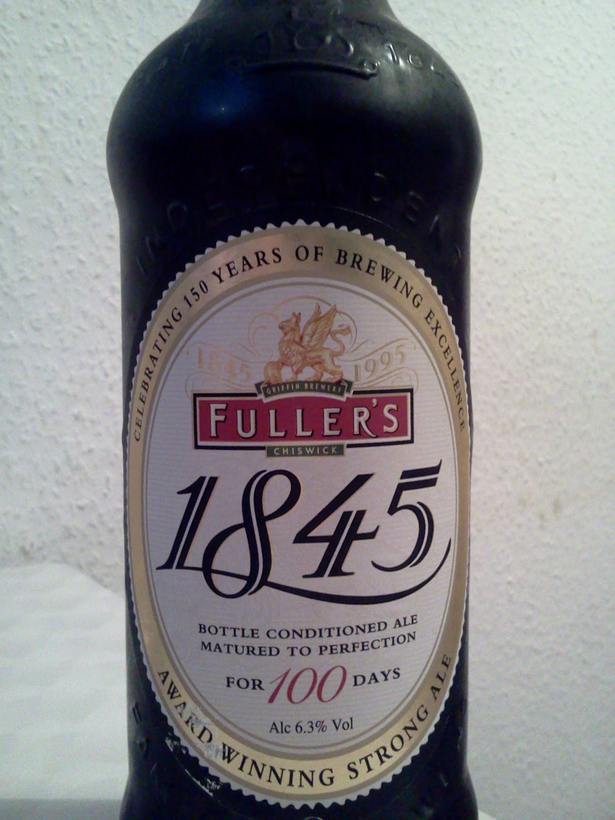 Fuller's 1845 English Strong Ale - Average Guy's Guide to Beer