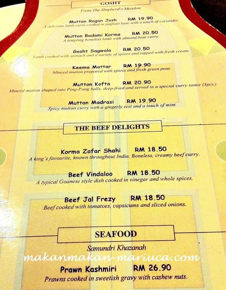 Dad's Birthday @ d'Tandoor * | Makan-Makan @ Mariuca