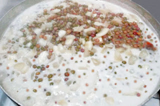 Recettes de Mayotte: Ambrevades au manioc(Mhogo na tzouzi)