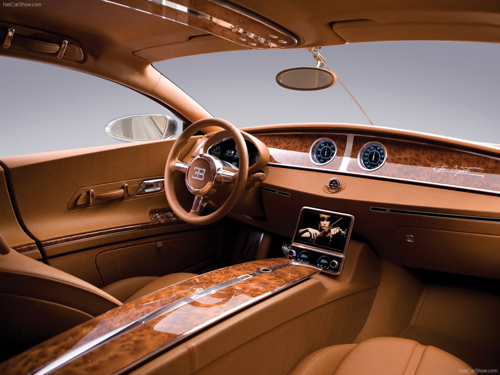 Nice's Wallpaper's: Bugatti Car Interior Wallpapers HD