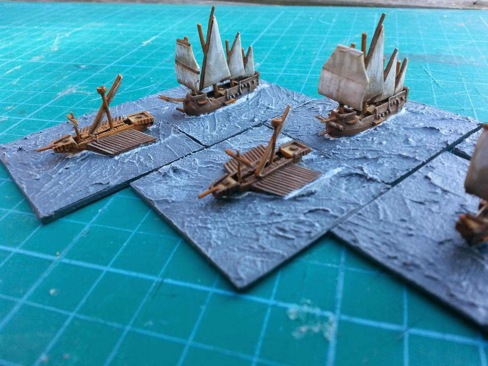 Don't Throw Bloody Spears At Me!: Cogs, Carracks and Galleys