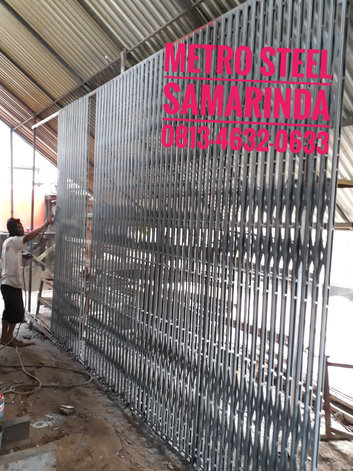 Metro Steel: FOLDING GATE/PINTU TOKO