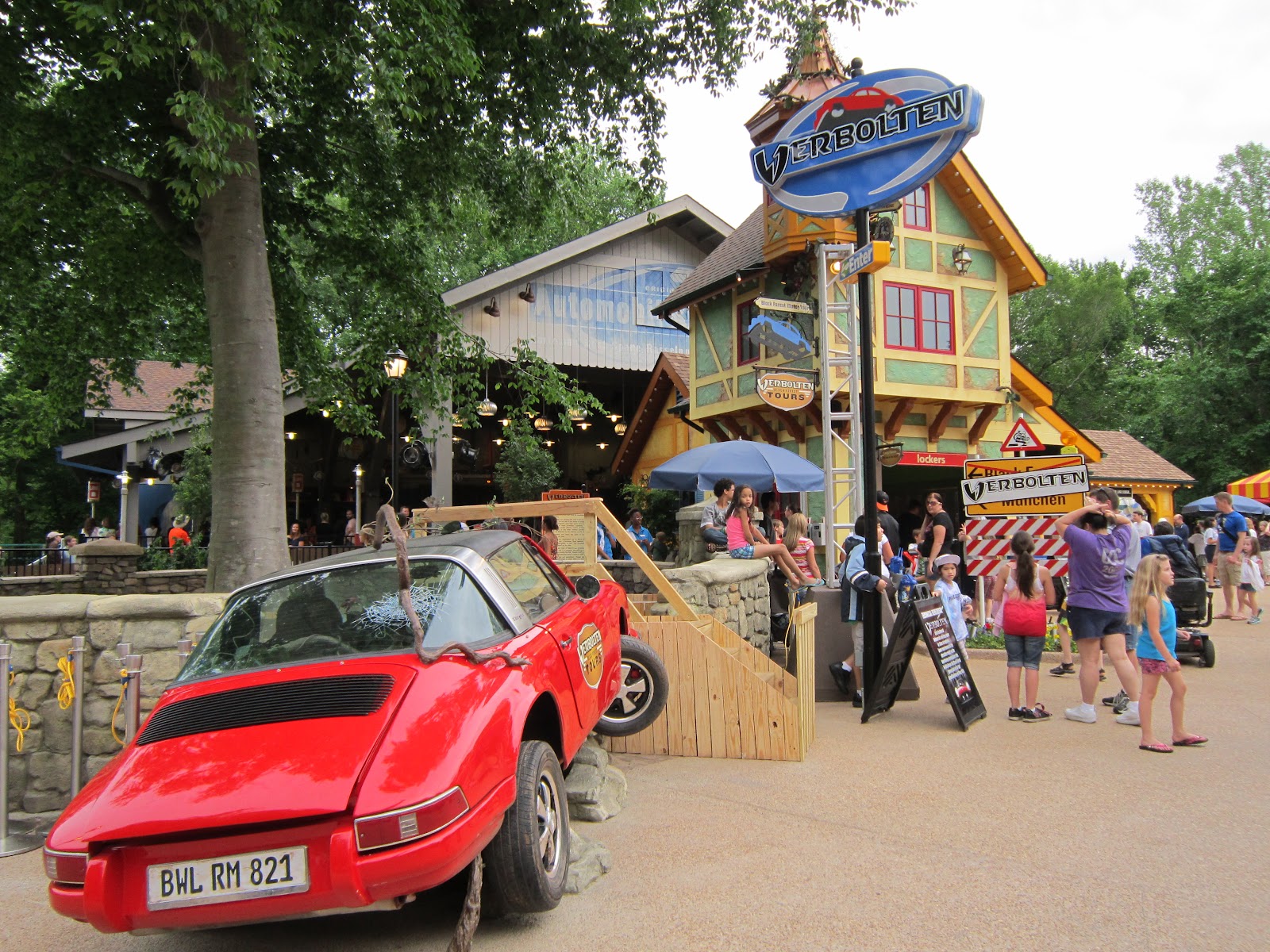 Theme Park Thoughts: Verbolten at Busch Gardens Williamsburg - Review