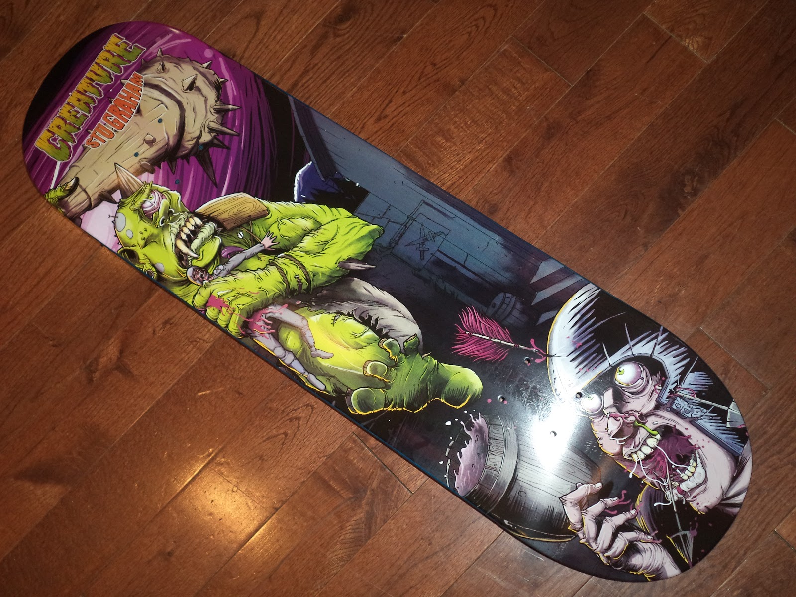 Virgil's Blog: Creature Skateboards x Ogre 2 x Stu Graham