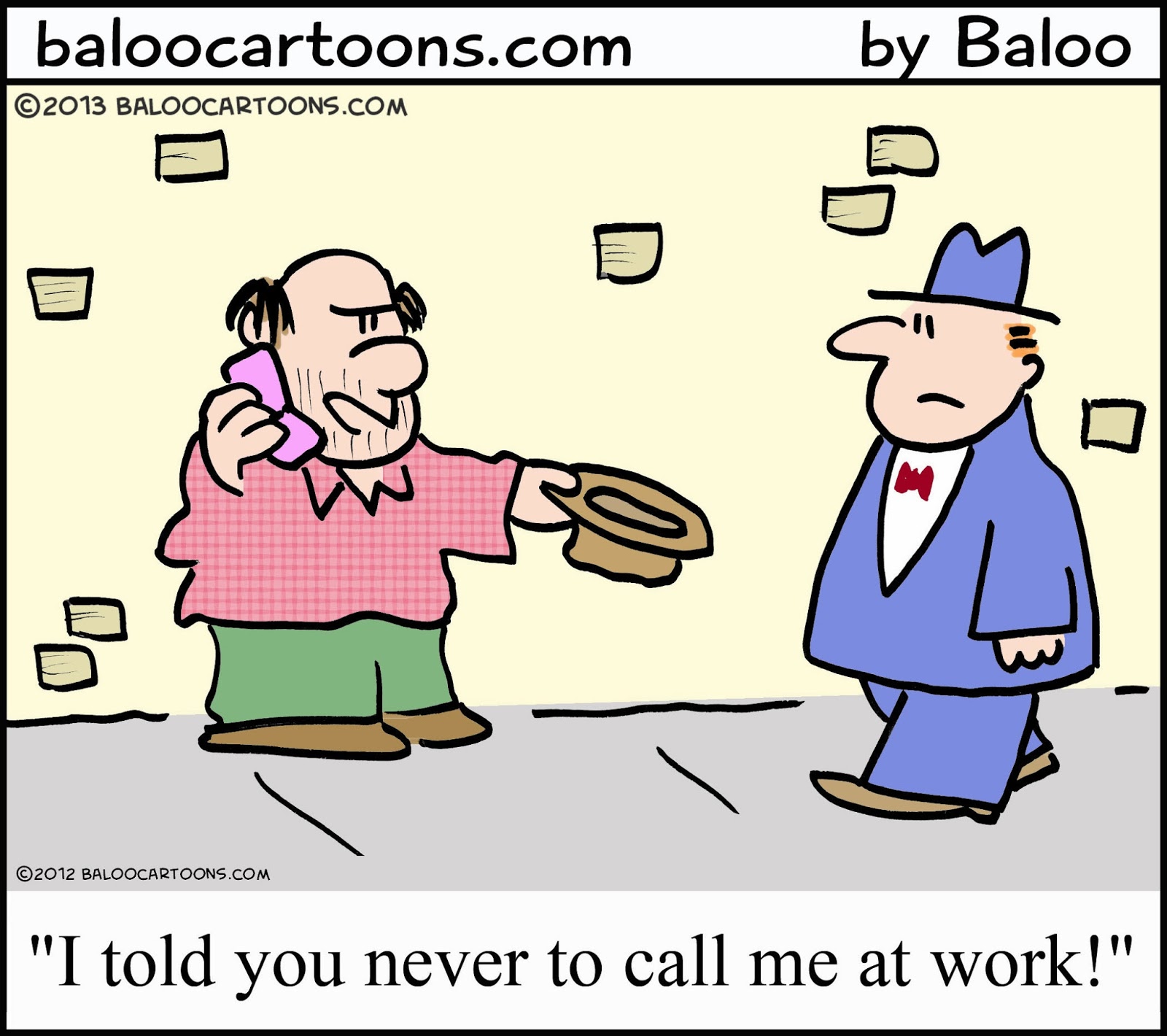 BALOO'S CARTOON BLOG: Panhandlers