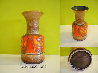 West-Germany keramiek ( Fat Lava ) : Jasba