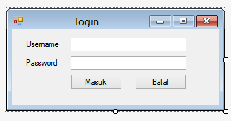 Cara1Komputer (C1K): Cara membuat login pada VB.net menggunakan ...