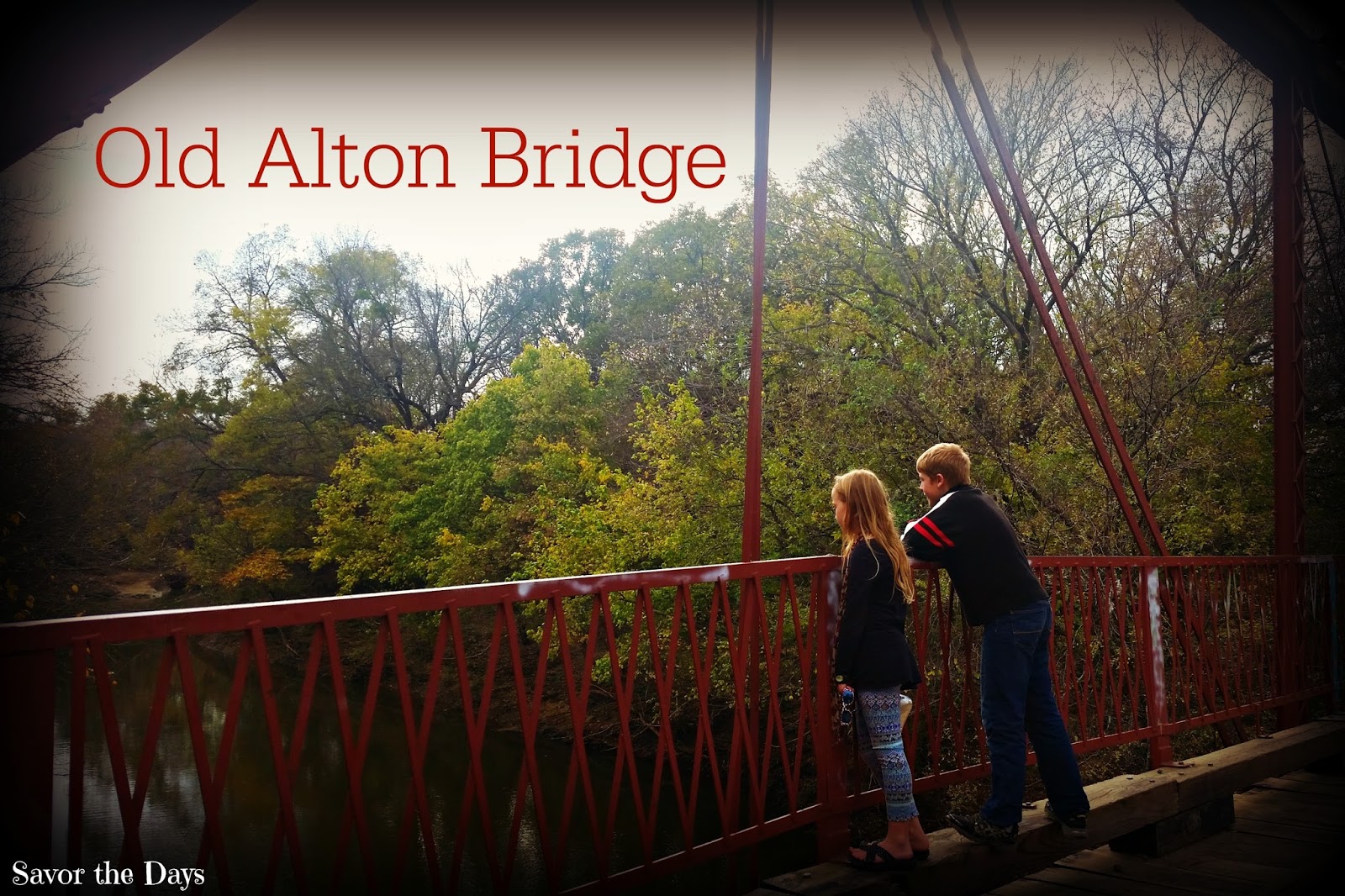 Savor The Days: Old Alton Bridge {Goatman Bridge}