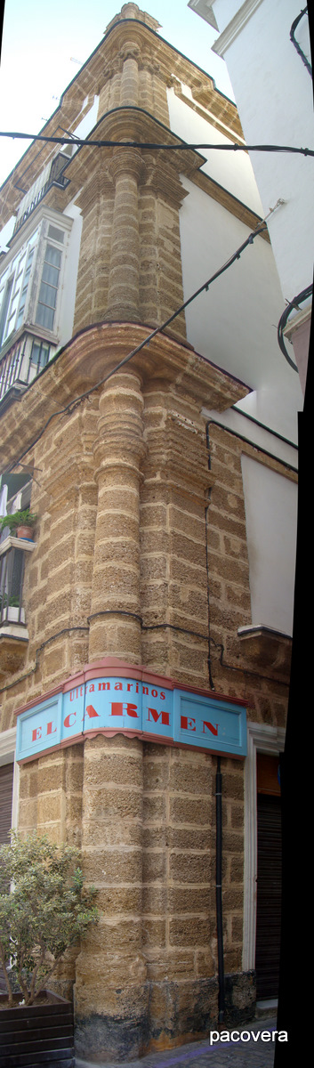 CH´USAY: GUARDACANTONES de CADIZ: cañones y esquinales.(I)